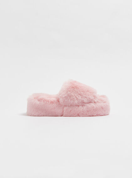 Fluffy Sliders | Fluffy Slippers | Boux Avenue UK