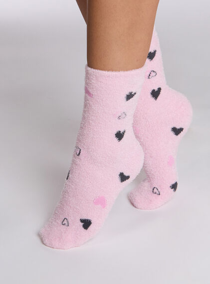 Slider Slippers & Socks | Fluffy Socks | Boux Avenue UK