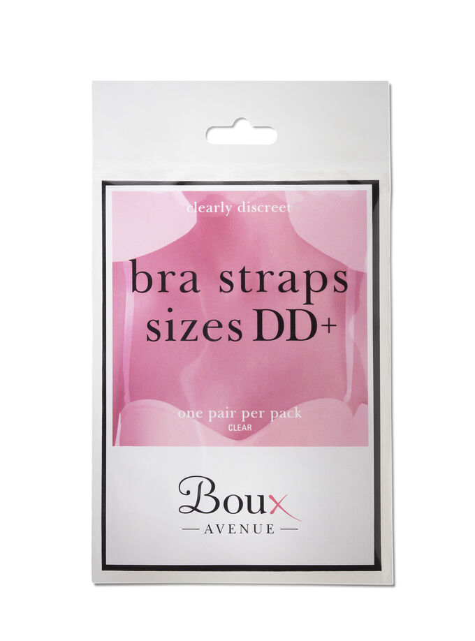 Clear Bra Straps Dd Plus Clear Boux Avenue