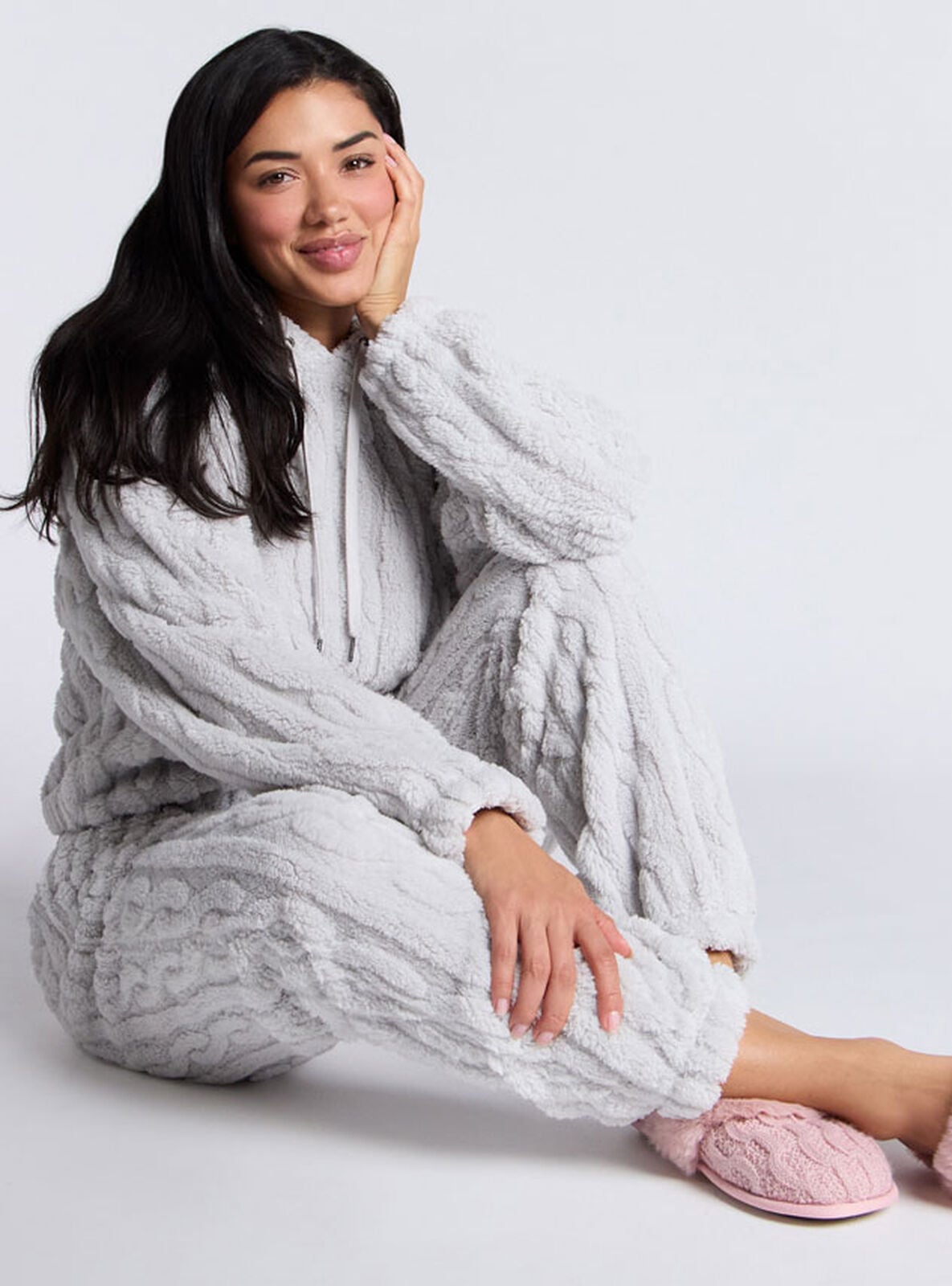 Cable lounge set | Grey Mix | Boux Avenue UK